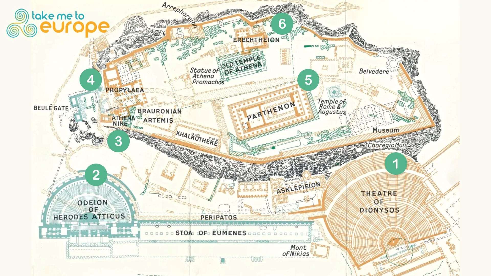 Ultimate Acropolis Self-Guided Tour: Routes, Tips & Highlights | Take ...